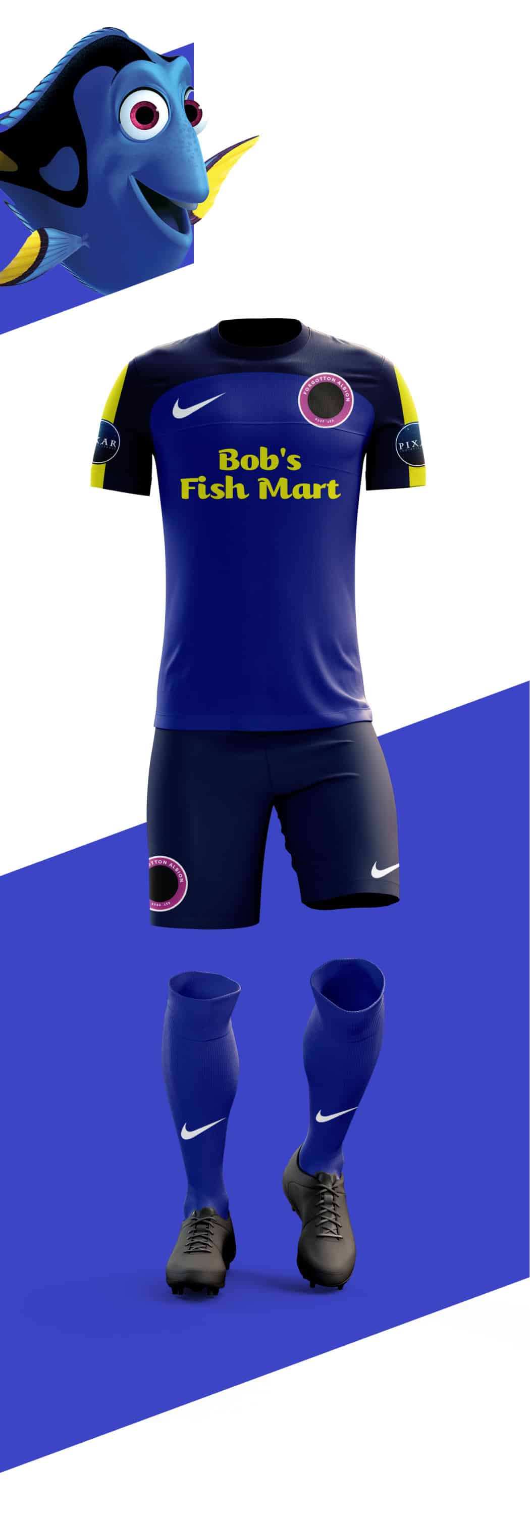Si Pixar se lançait dans le football ...
