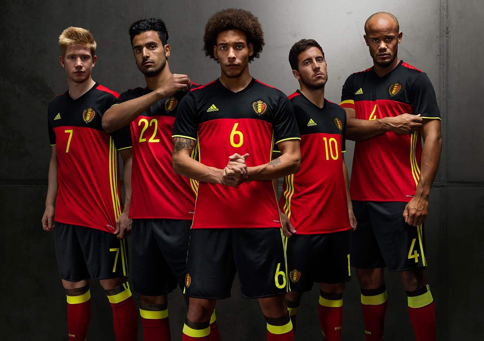 Les crampons des 23 Diables Rouges pour l'Euro 2016 - footpack.