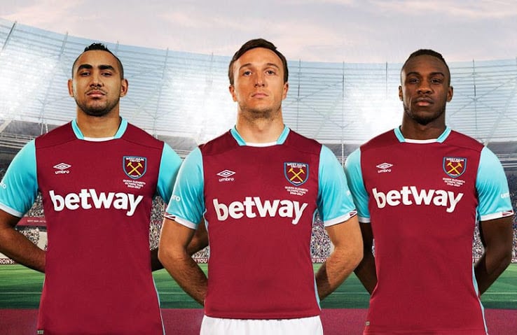 Umbro dévoile les maillots 2016-2017 de West Ham United