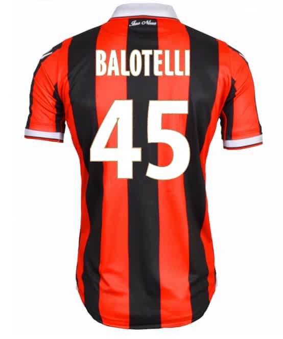 Pourquoi Balotelli n'aura jamais le numéro 45 s'il signe à l'OGC Nice