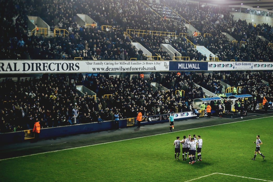 Au stade - The Den (Millwall FC)