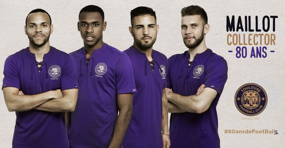 Le TFC dévoile son maillot spécial pour les 80 ans du club