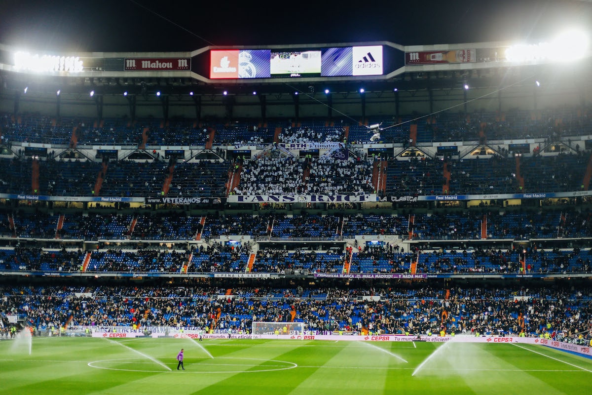 Au Stade : Santiago Bernabéu (Real Madrid-Betis Séville)