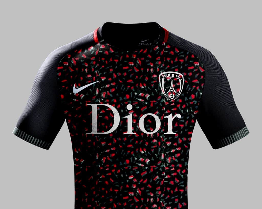 Un graphiste imagine des maillots créés par des grandes marques de mode