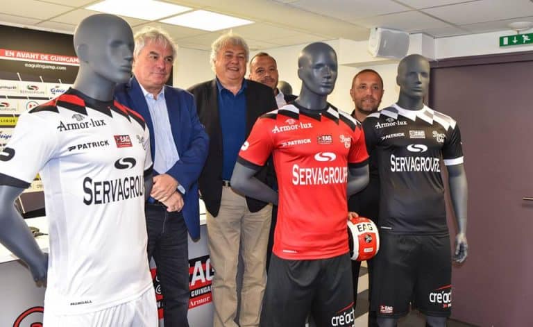 Les maillots 2018-2019 de l'En Avant de Guingamp par Patrick