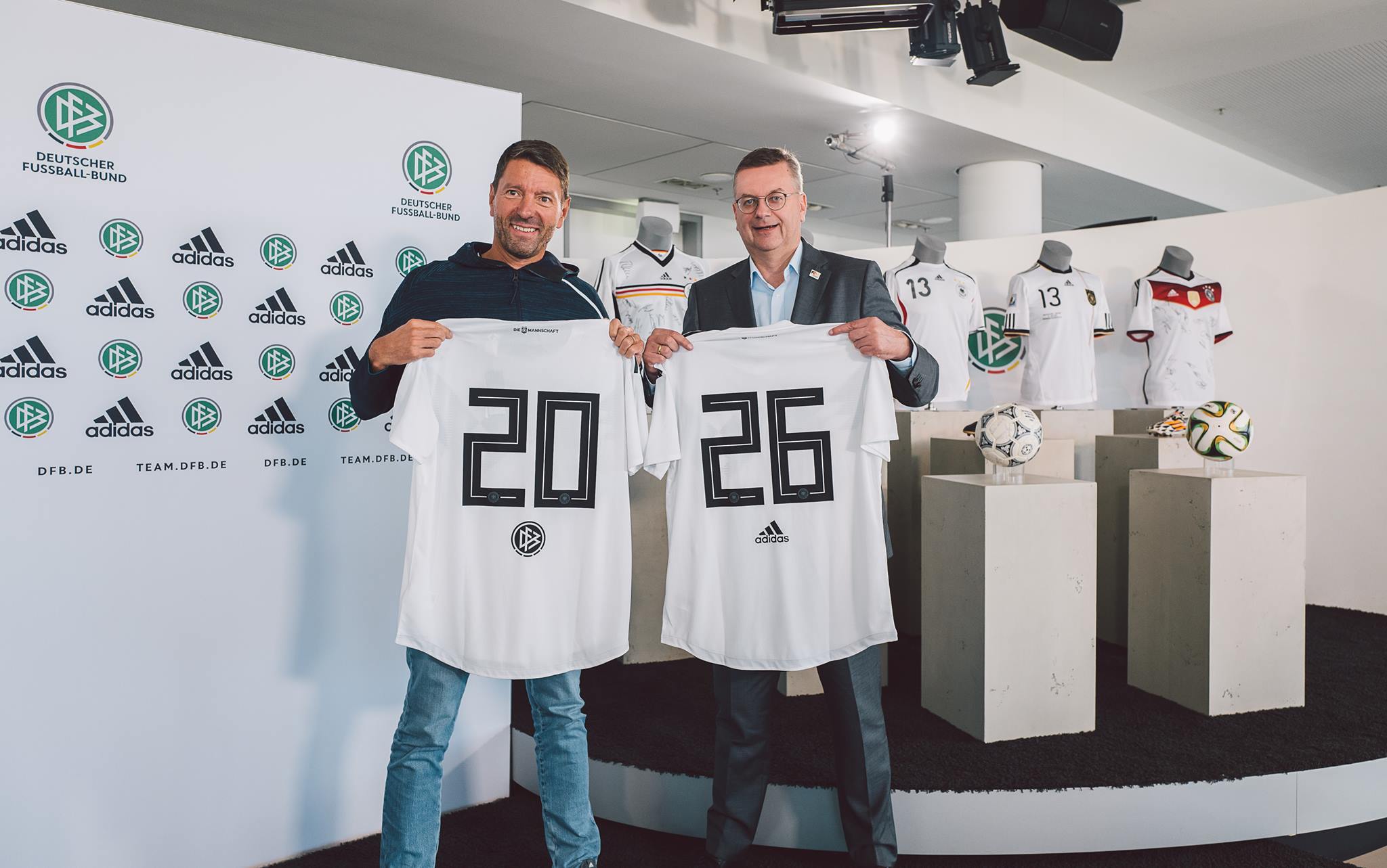 adidas et l'équipe d'Allemagne prolongent leur partenariat