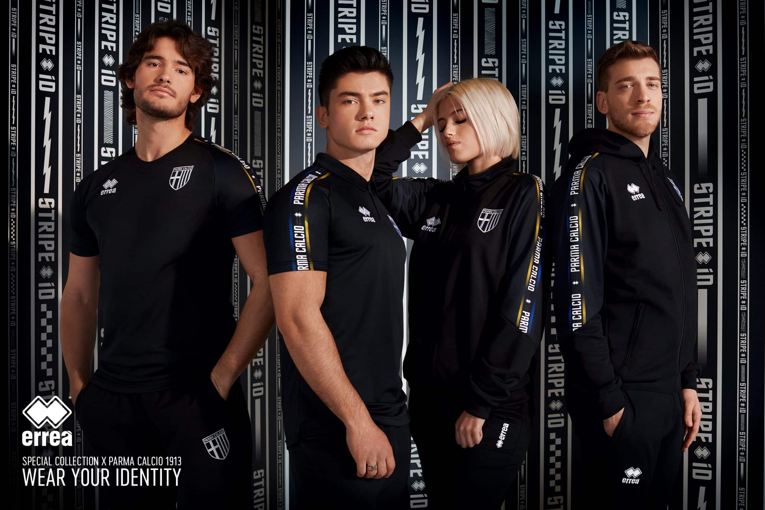 Errea dévoile une collection lifestyle avec le club de Parme