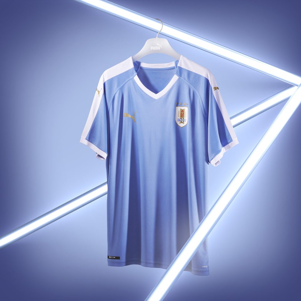 Puma dévoile les maillots 2019 de l'Uruguay pour la Copa América