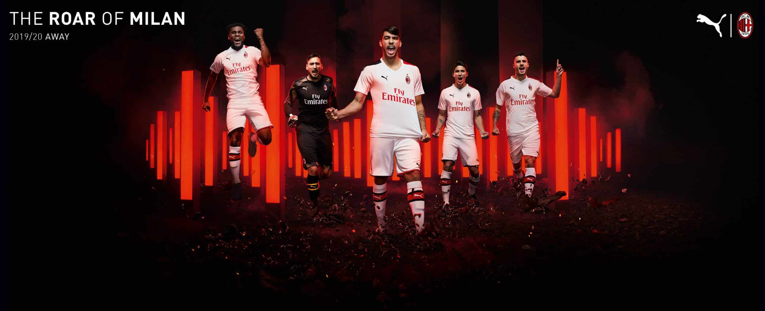 Puma et l'AC Milan dévoilent les maillots 2019-2020