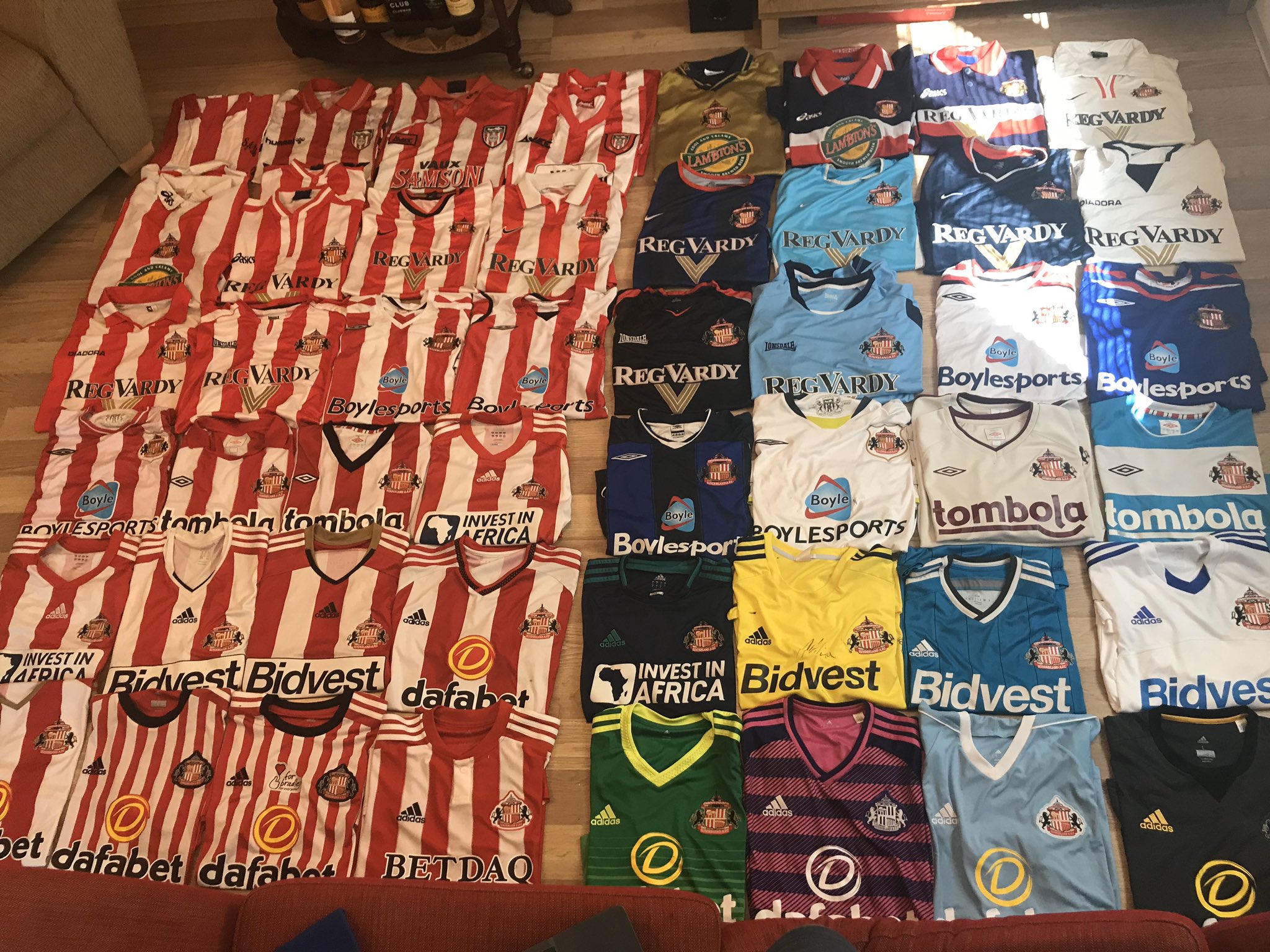 #Kitoutchallenge, le challenge des collectionneurs de maillots de foot