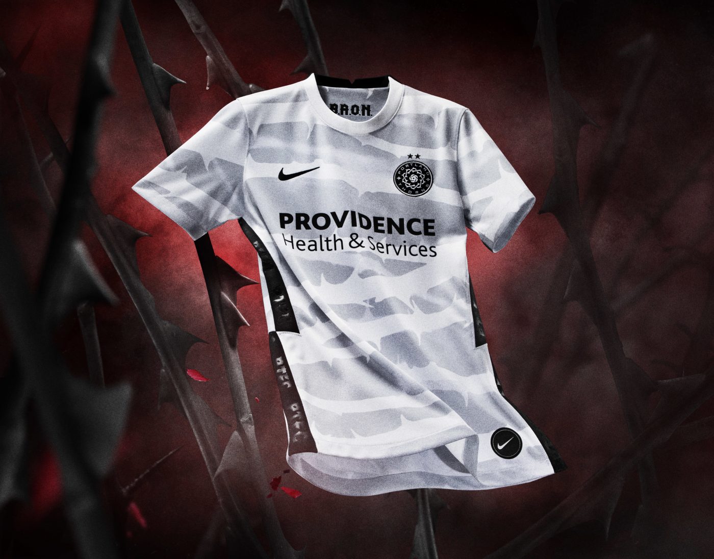 Pour les Portland Thorns, Nike dévoile des maillots uniques
