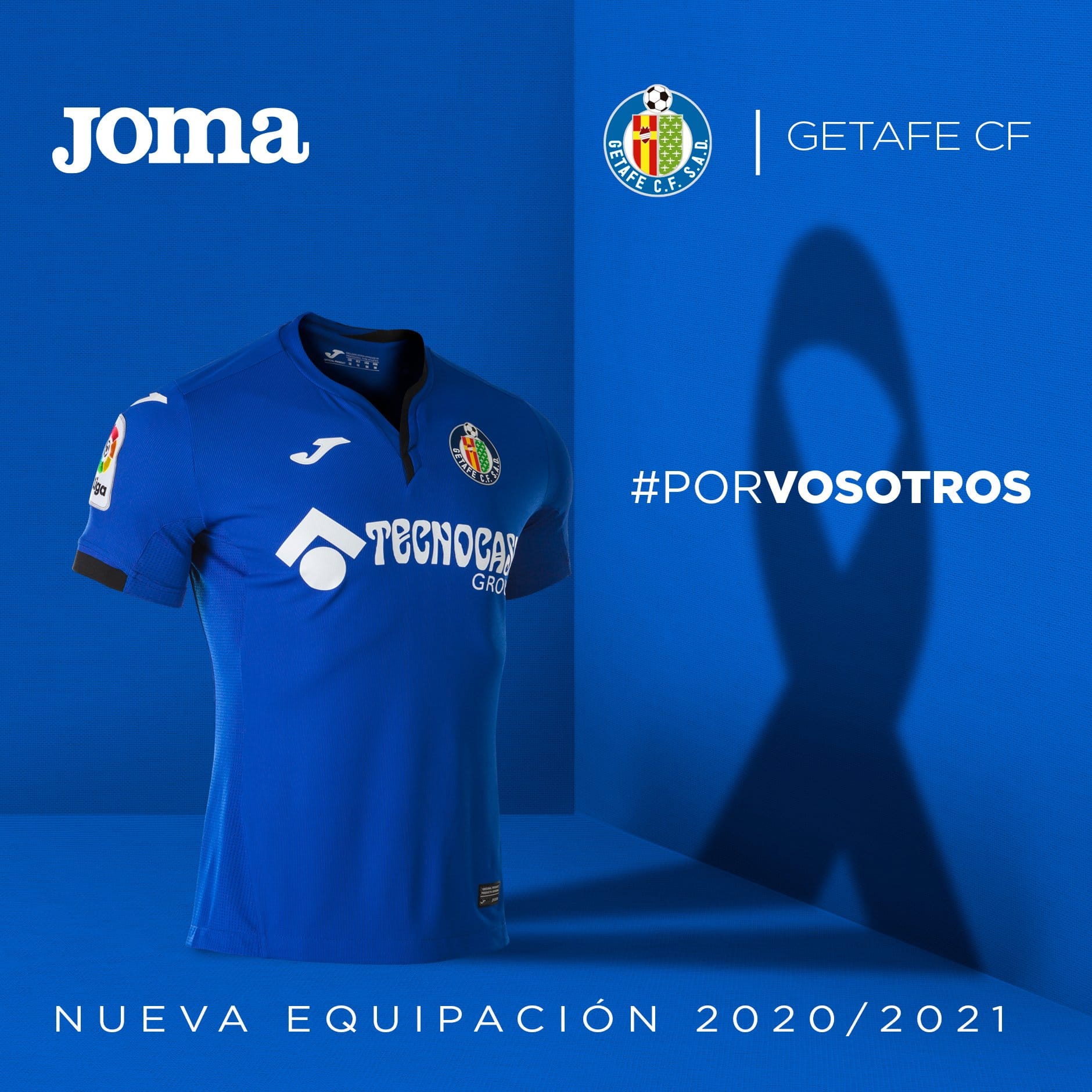 Joma dévoile les nouveaux maillots 2020-2021 de Getafe