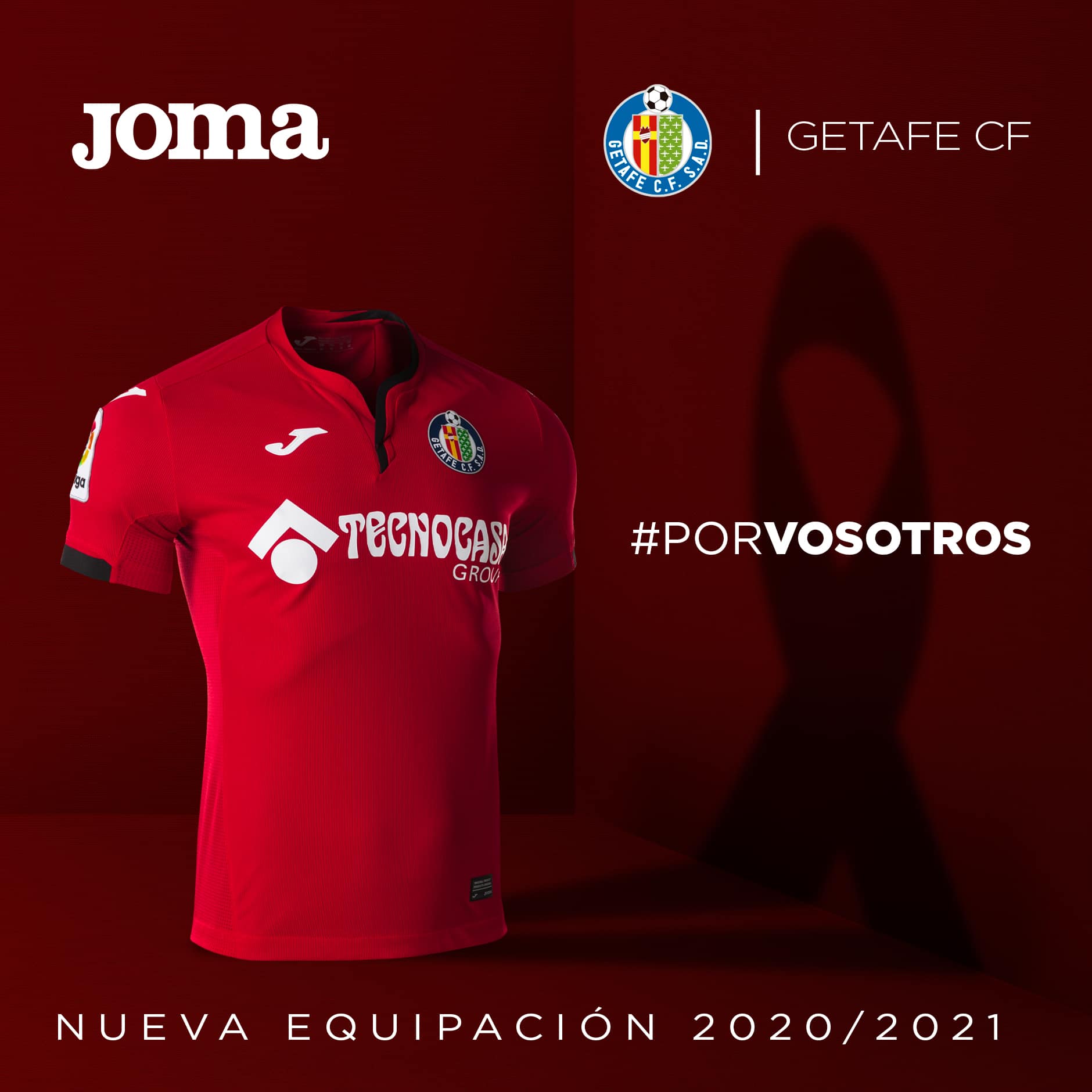 Joma dévoile les nouveaux maillots 2020-2021 de Getafe