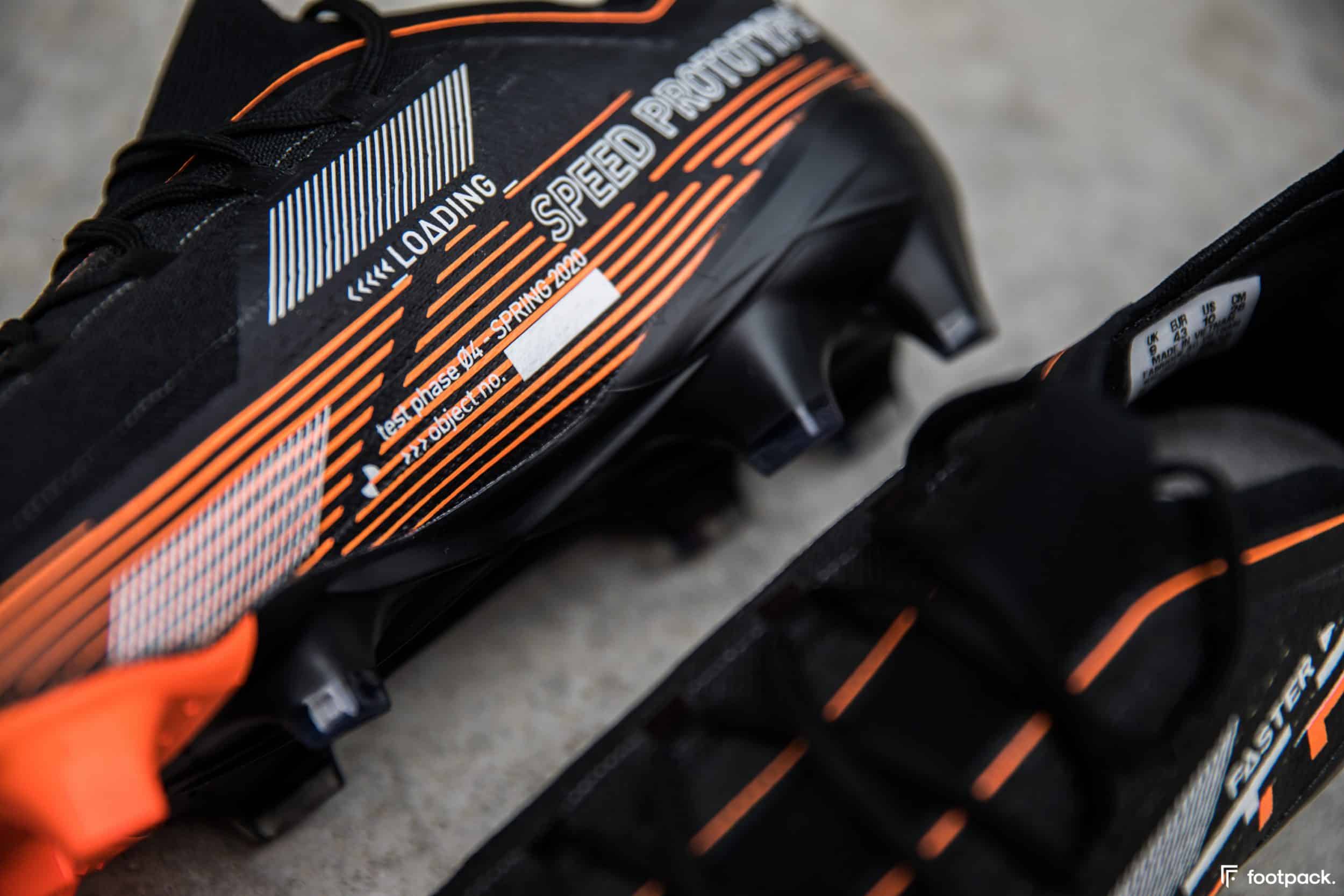 Vitesse et explosivité : les promesses du prototype de crampons Puma