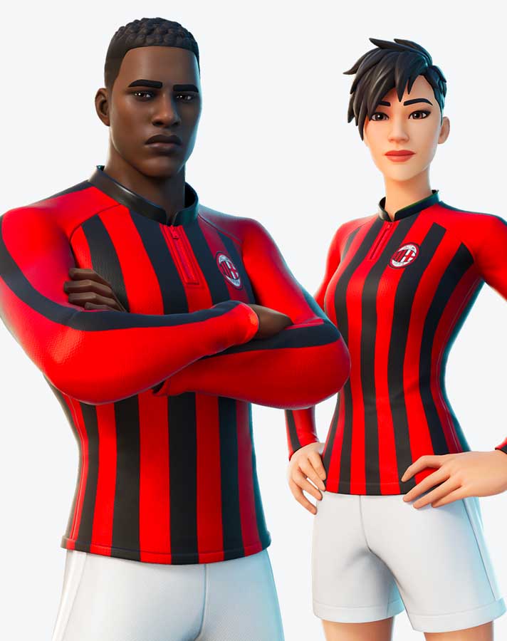 23 maillots de foot seront désormais disponibles sur Fortnite