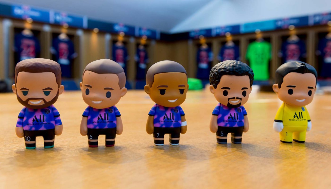 Le PSG et Bait dévoile une collection de "toys" en édition limitée