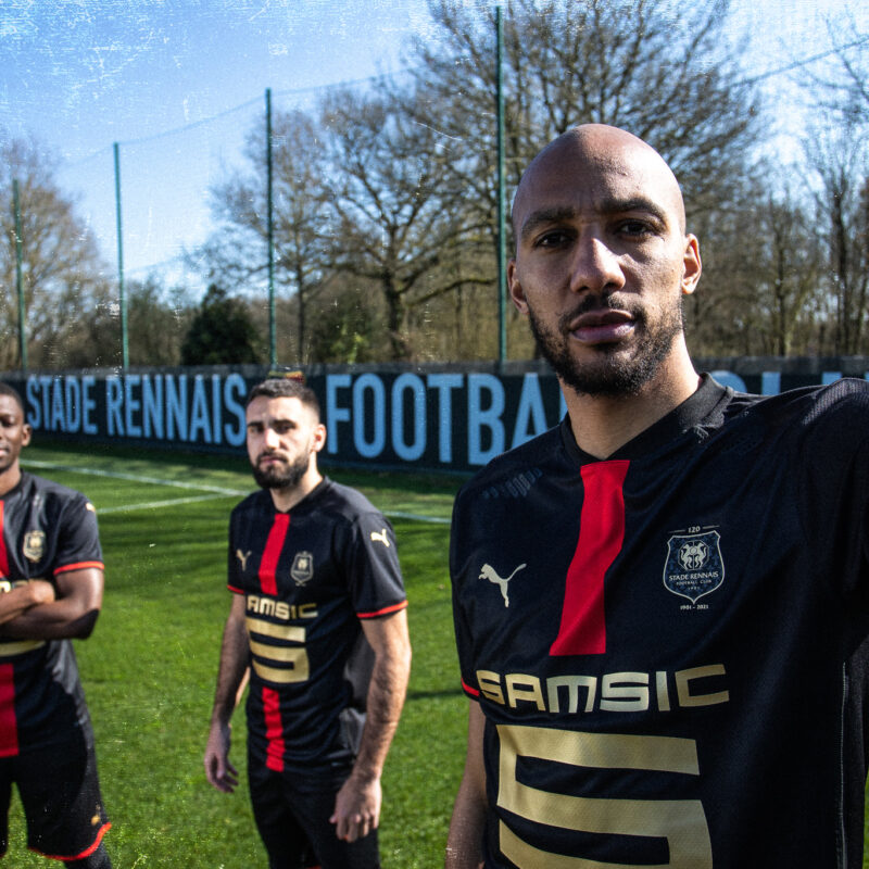 Un maillot anniversaire pour les 120 ans du Stade Rennais - footpack.