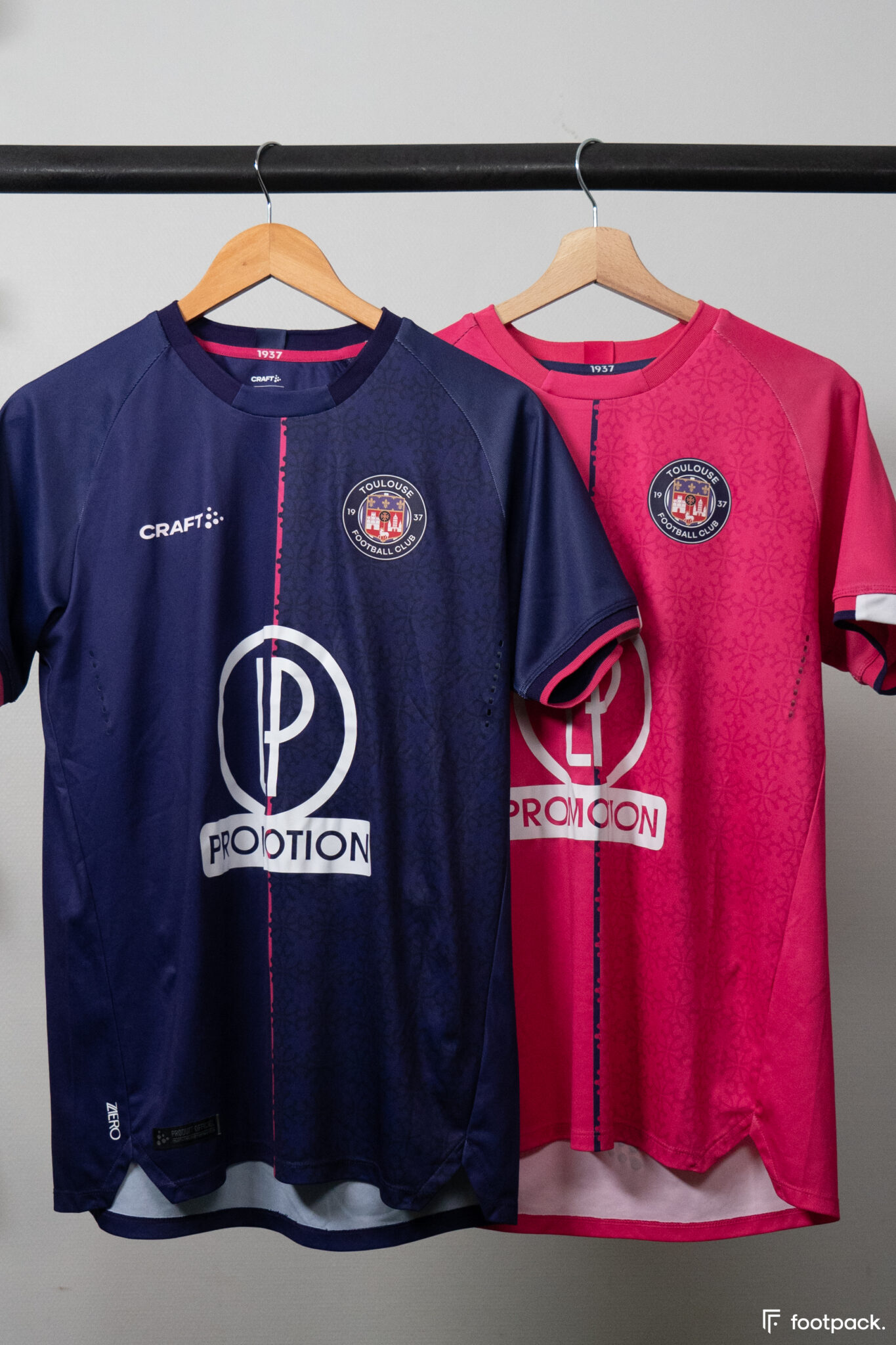 Les maillots du TFC (Toulouse FC) 2021-2022 dévoilés par Craft