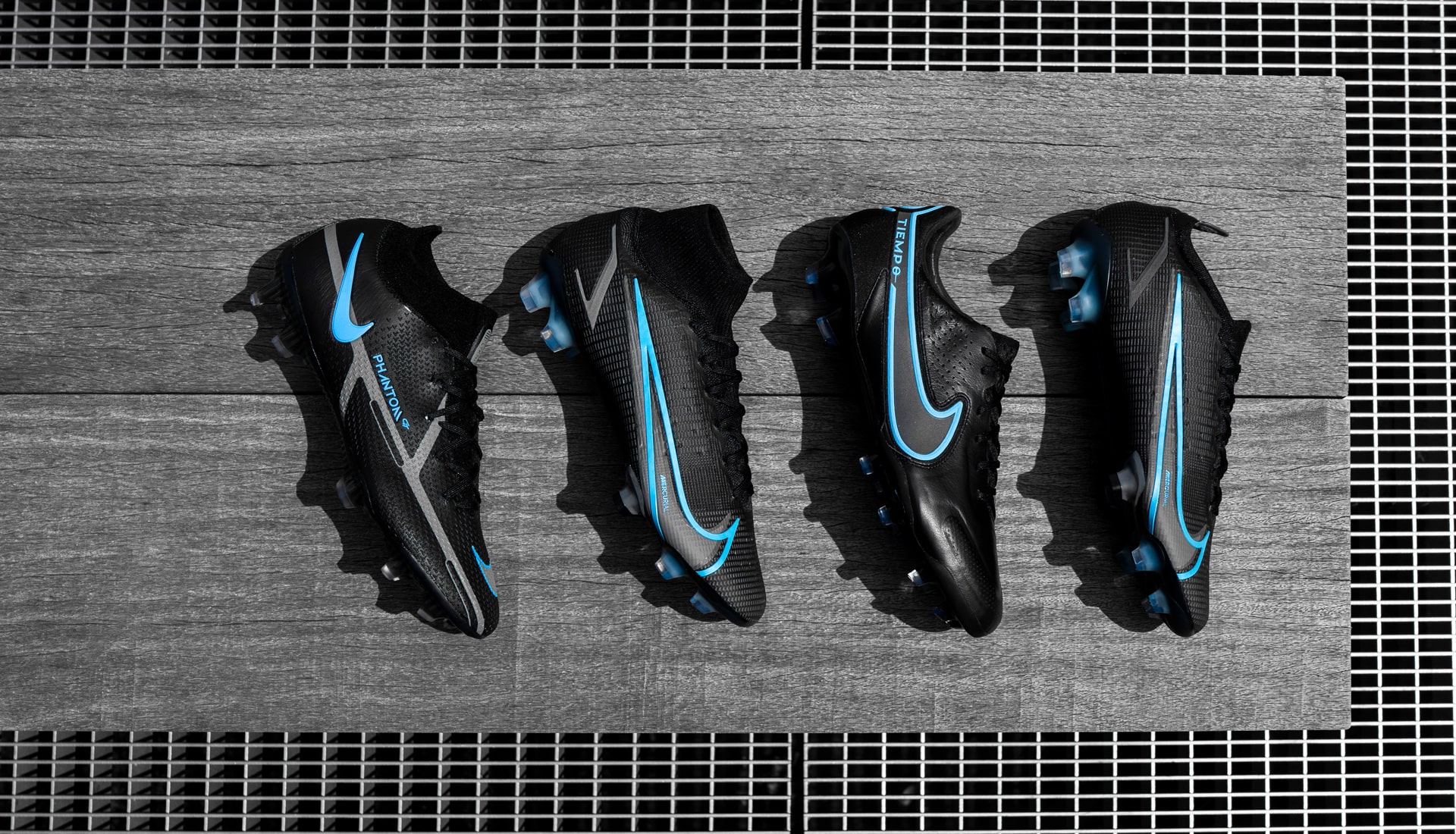 Nike dévoile son black pack avec les nouvelles Tiempo et Phantom GT