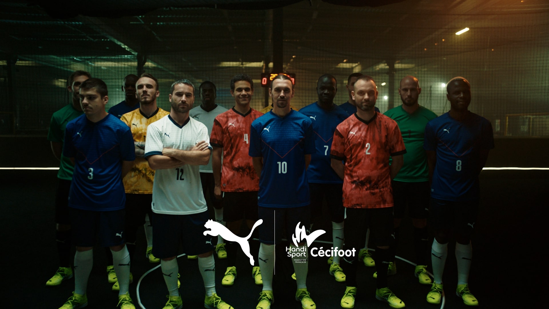 Équipe de France de Cécifoot : le maillot a été conçu en France et par ...