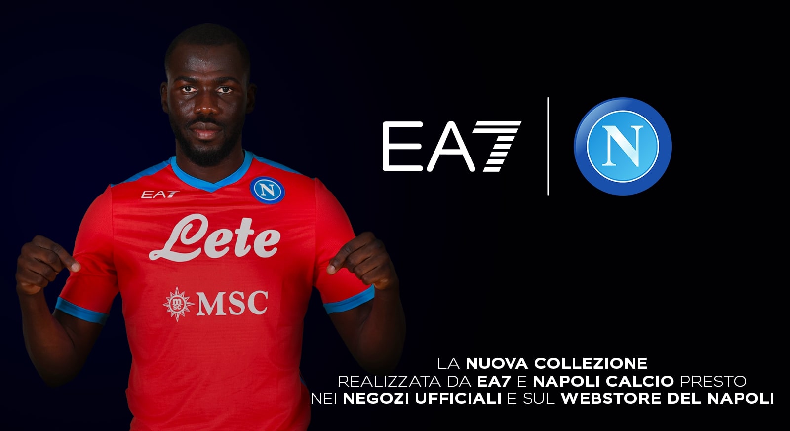 Emporio Armani et le Napoli présentent les maillots 2021-2022
