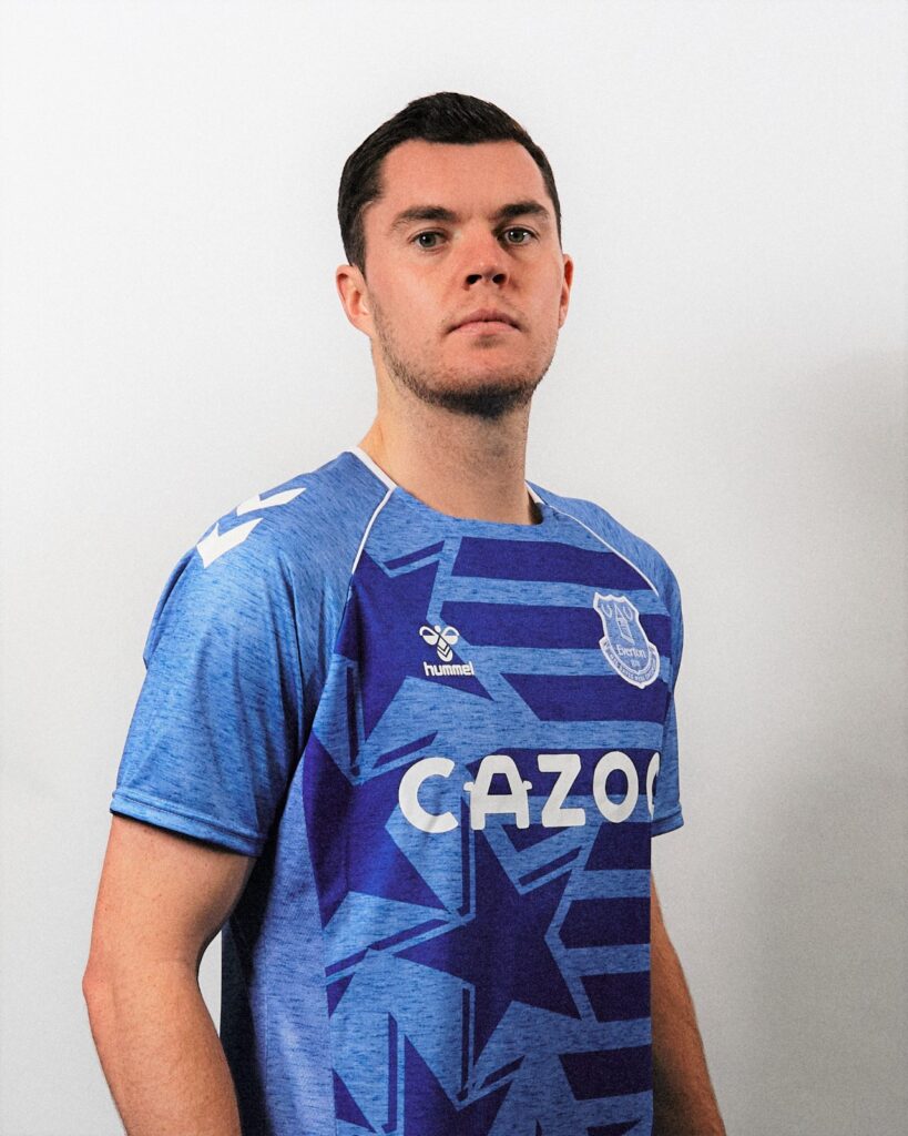 Un maillot pré-match en hommage aux USA pour Everton