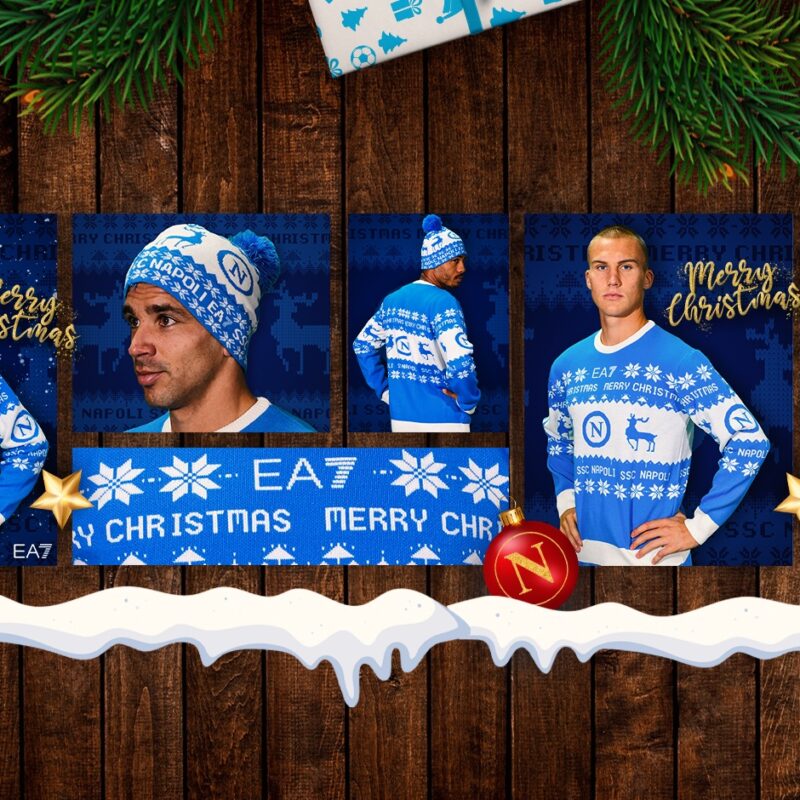Le Napoli lance une collection spéciale Noël