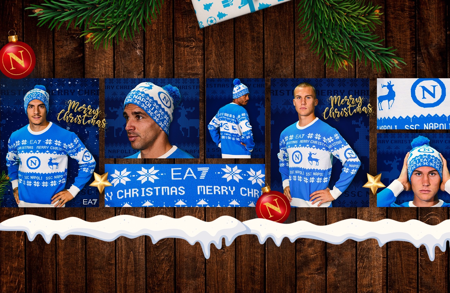 Le Napoli lance une collection spéciale Noël