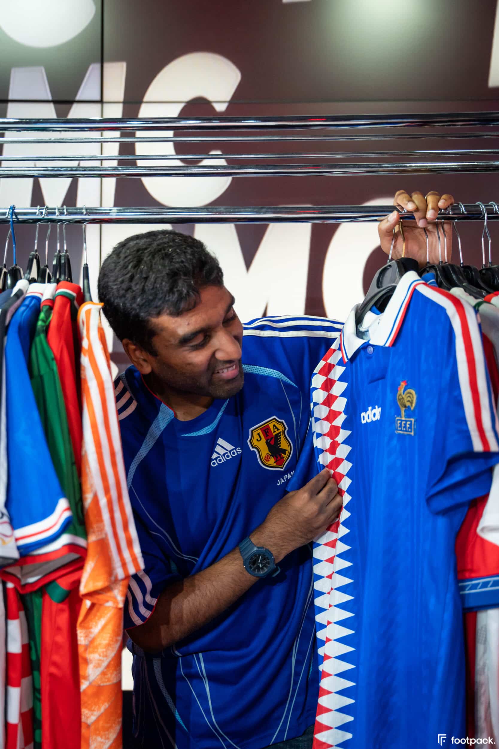 Salim Baungally : avec un maillot, tu peux raconter plein d'histoires