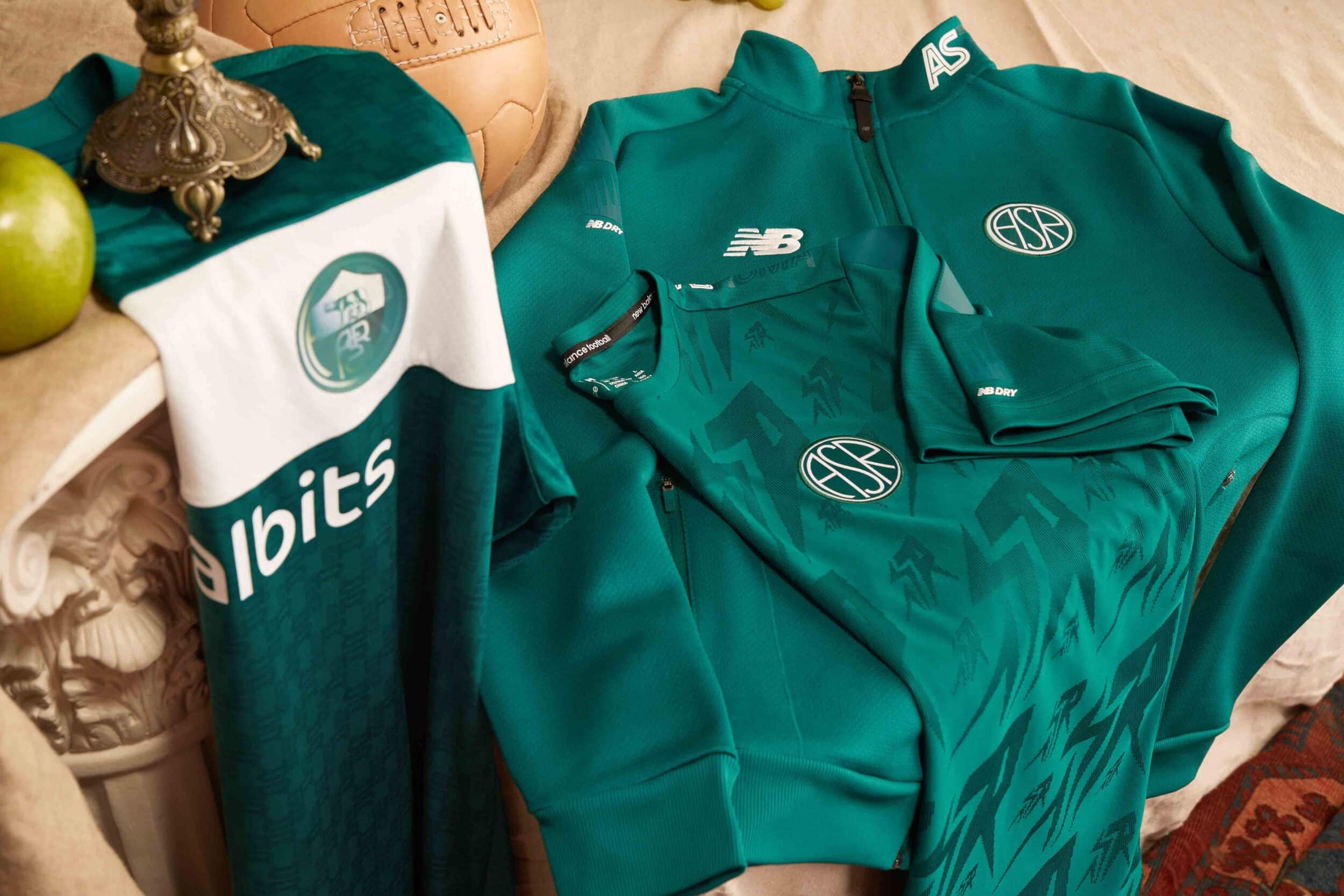 AS Roma : une collection verte et blanche pour honorer l'histoire