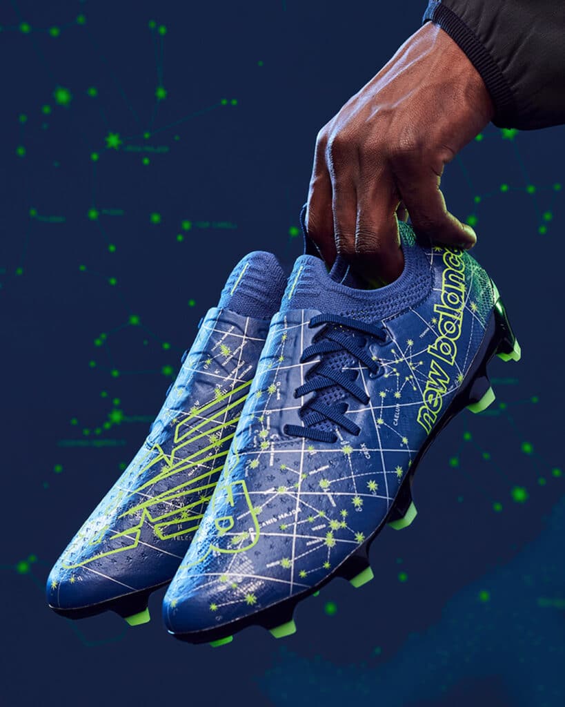 Eberechi Eze marque et célèbre avec sa nouvelle paire signature