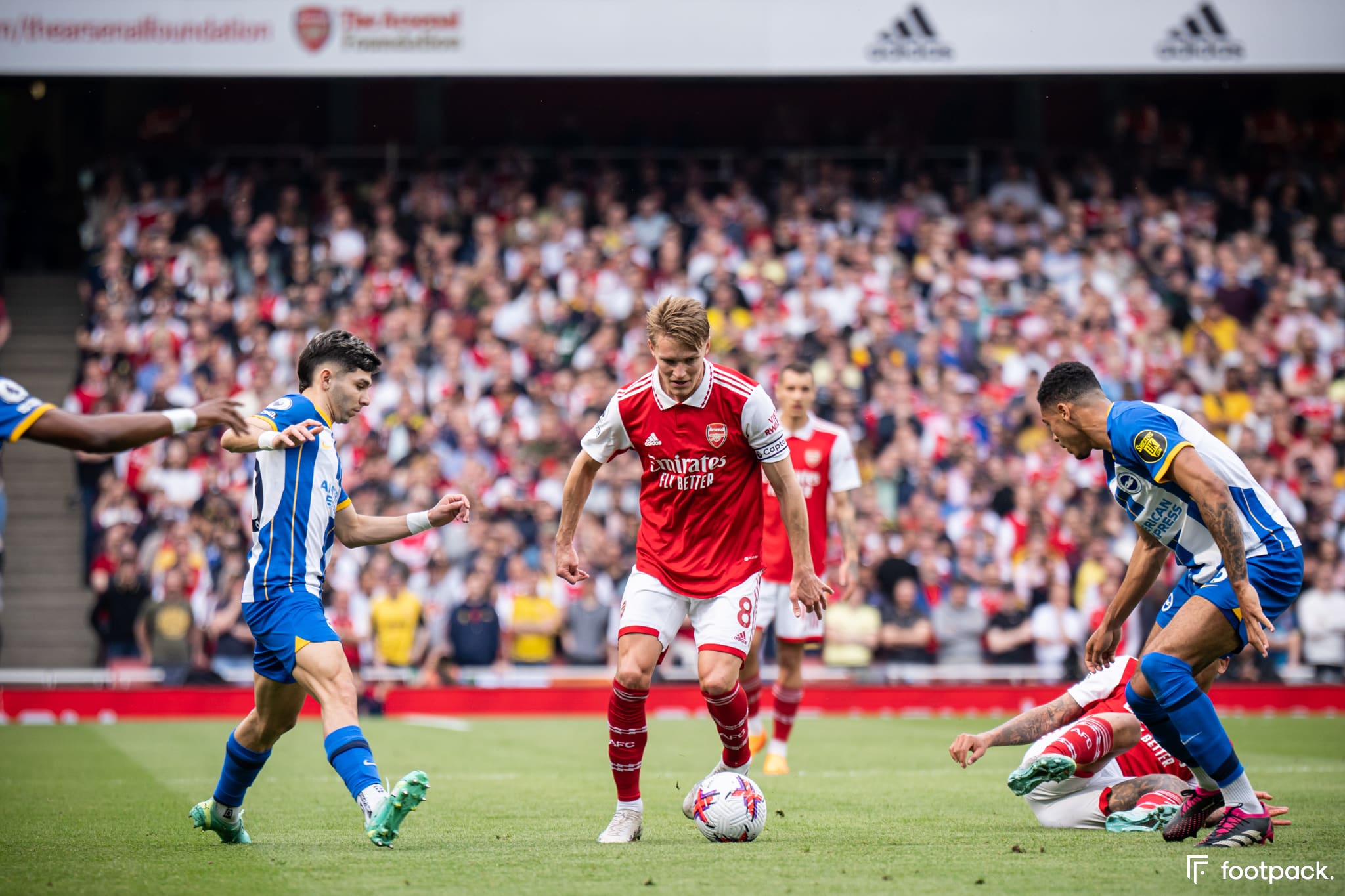 Au Stade : Arsenal-Brighton - footpack.