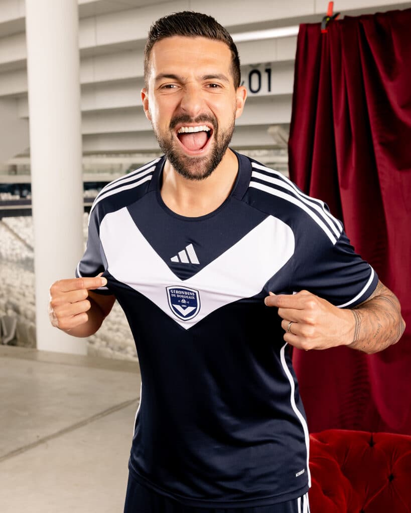 Maillot Bordeaux : la tenue 2023-2024 dévoilée par adidas