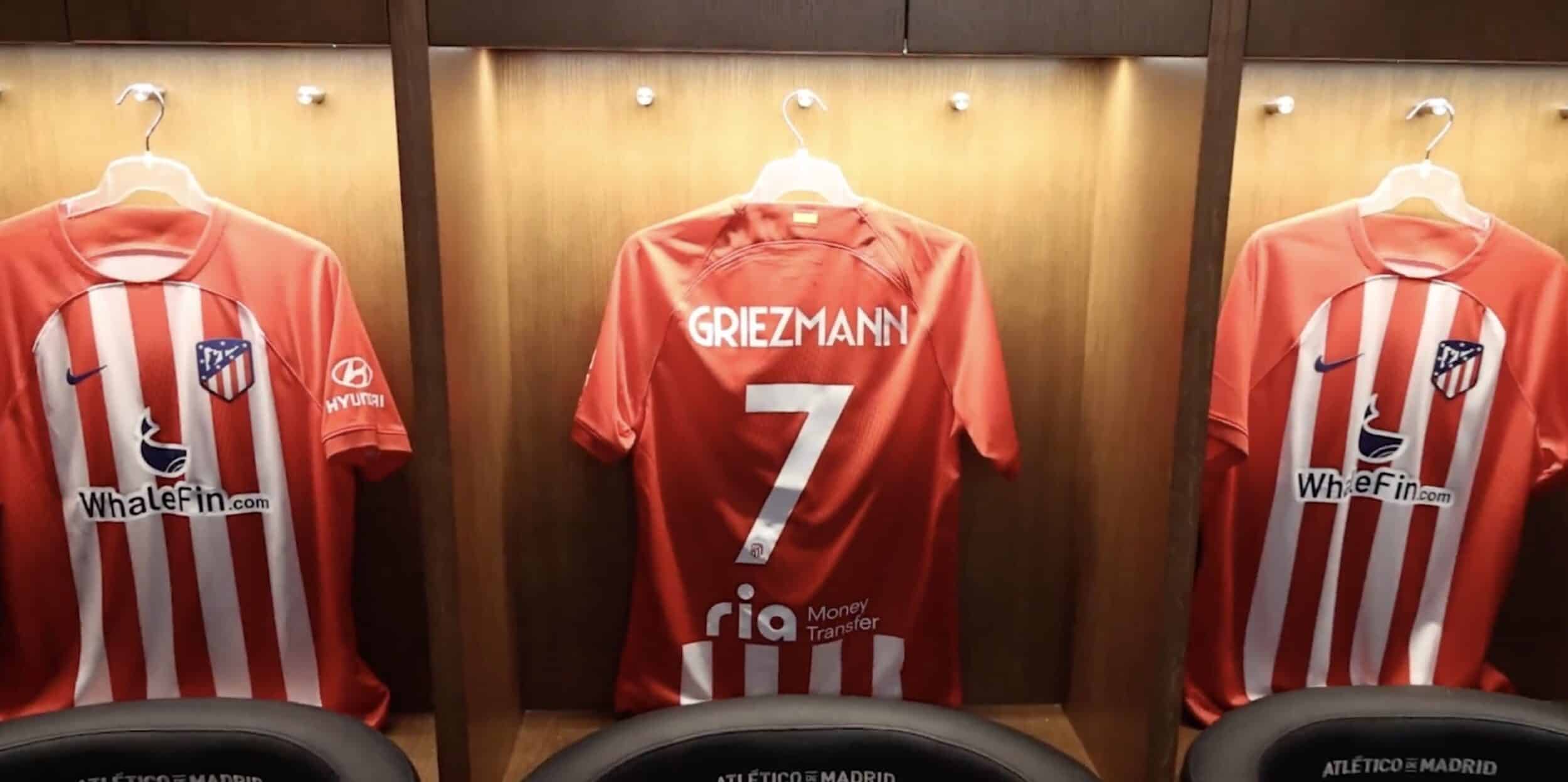 Antoine Griezmann retrouve le numéro 7 à l'Atlético Madrid