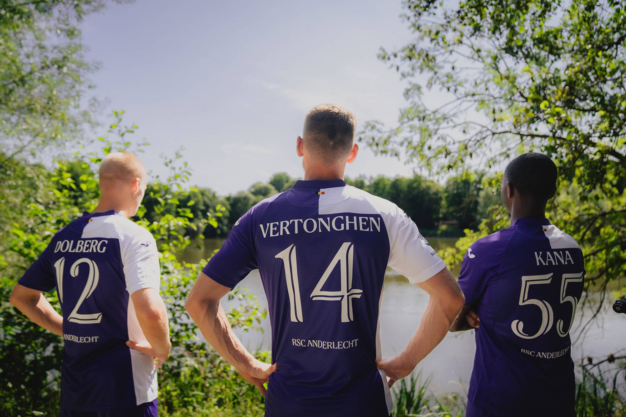 Anderlecht : le mauve et le blanc sur un seul et même maillot