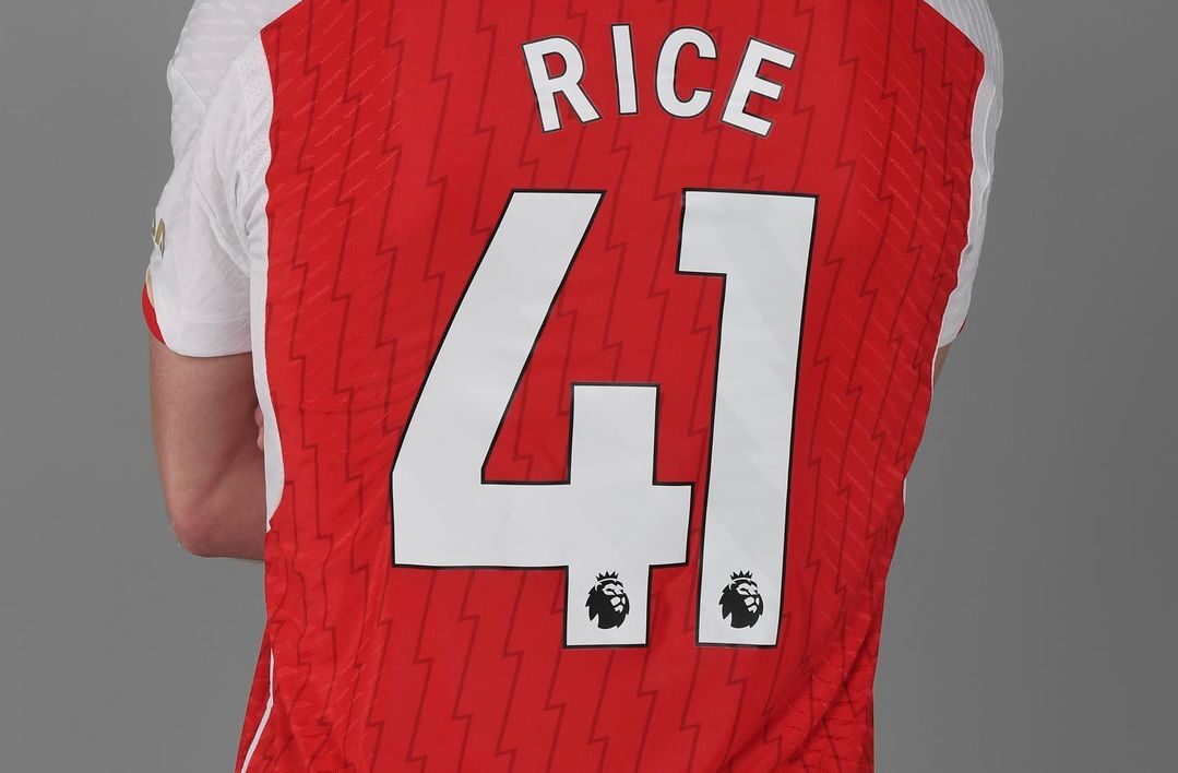 Pourquoi Declan Rice porte-t-il le numéro 41