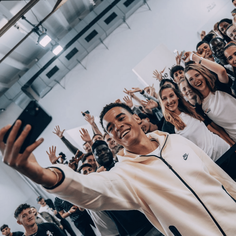 Jamal Musiala, nouvel ambassadeur de la Tiempo de Nike