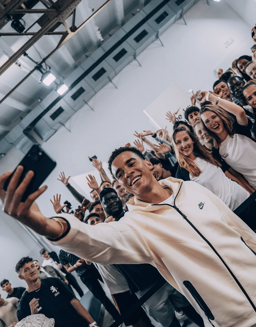 Jamal Musiala, nouvel ambassadeur de la Tiempo de Nike