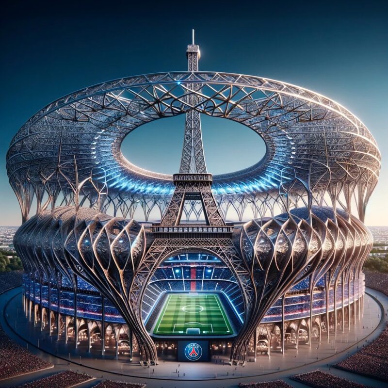 Quand l'IA réinvente les stades de Ligue 1 - footpack.