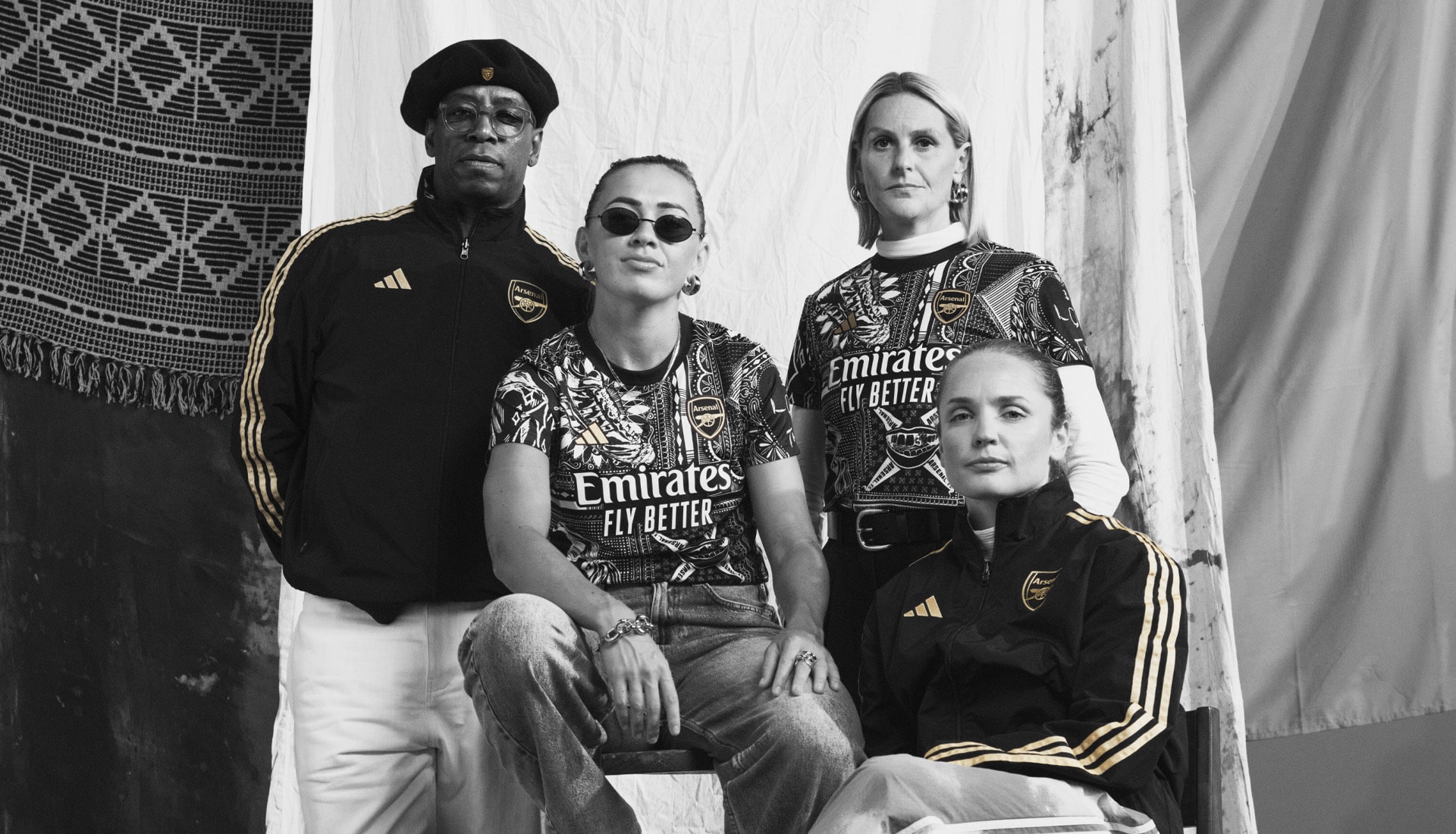 Arsenal : une superbe collection avec Ian Wright se dévoile