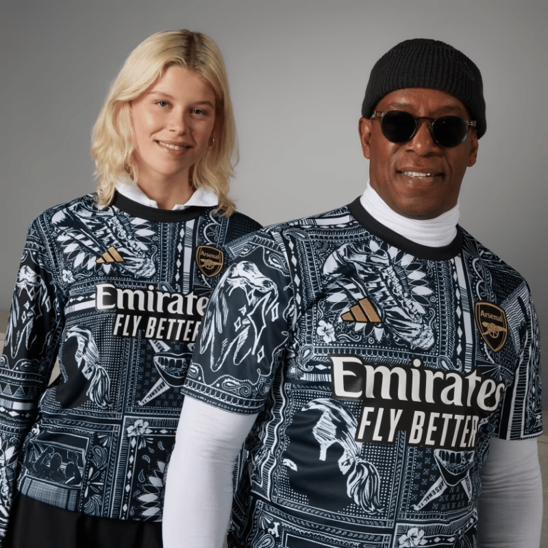 Arsenal : une superbe collection avec Ian Wright se dévoile