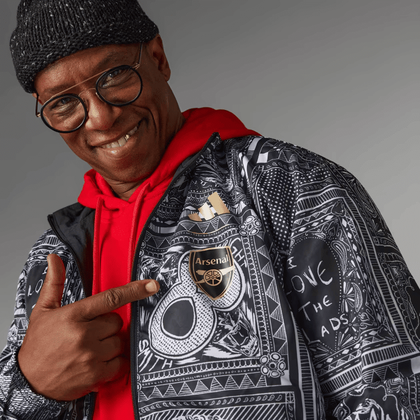 Arsenal : une superbe collection avec Ian Wright se dévoile