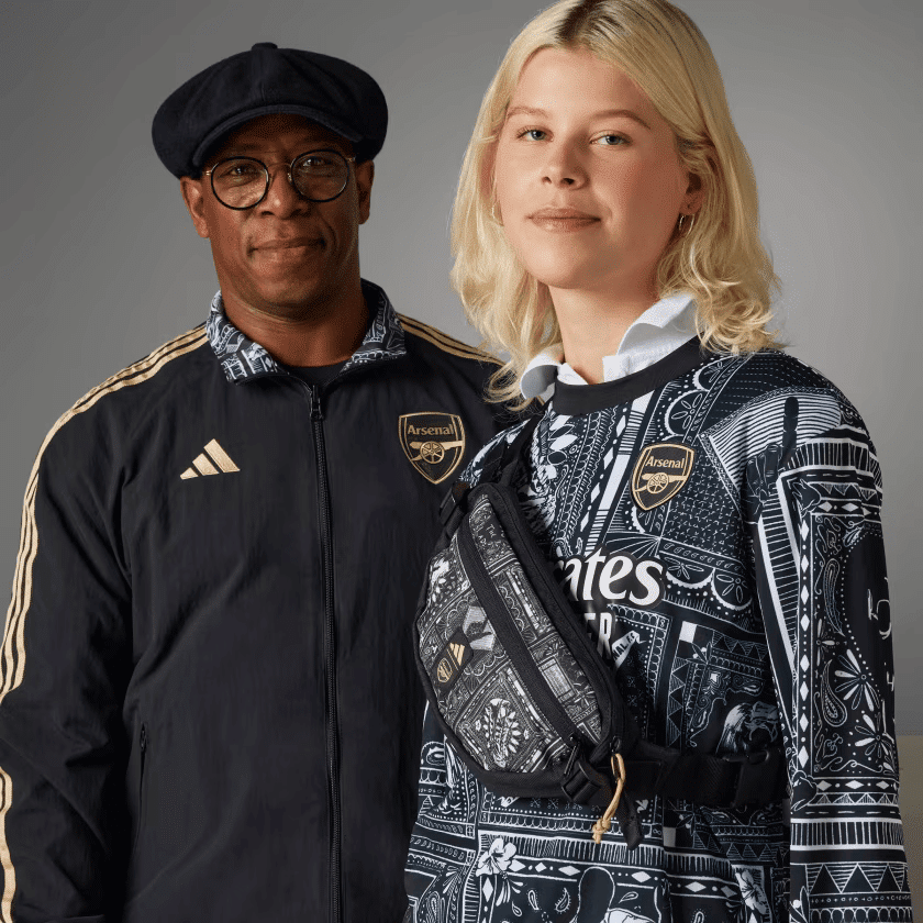 Arsenal : une superbe collection avec Ian Wright se dévoile