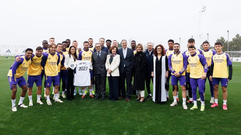 HP devient nouveau sponsor du Real Madrid