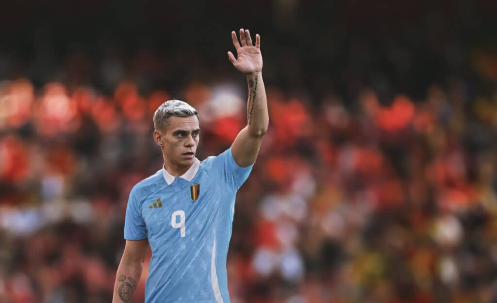 Un maillot de la Belgique en hommage à Tintin