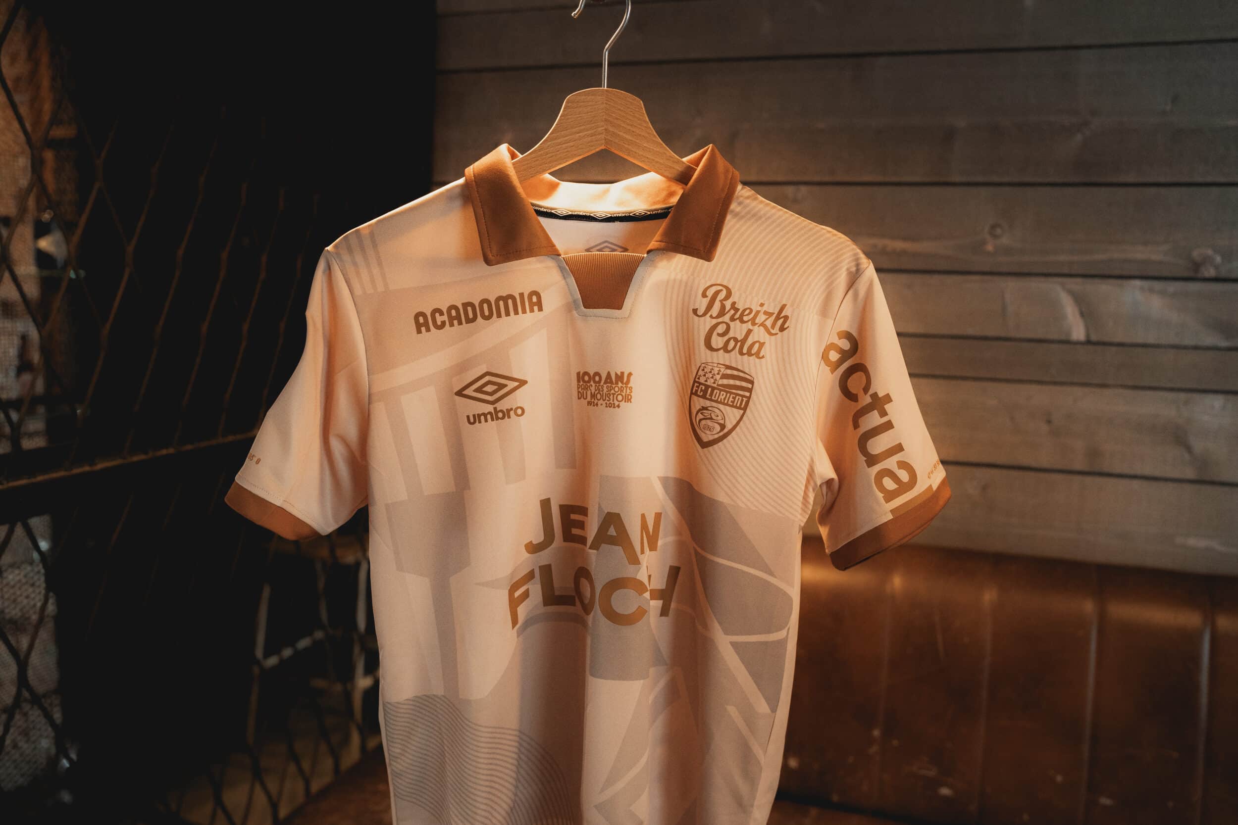 FC Lorient : un maillot pour les 100 ans du Moustoir