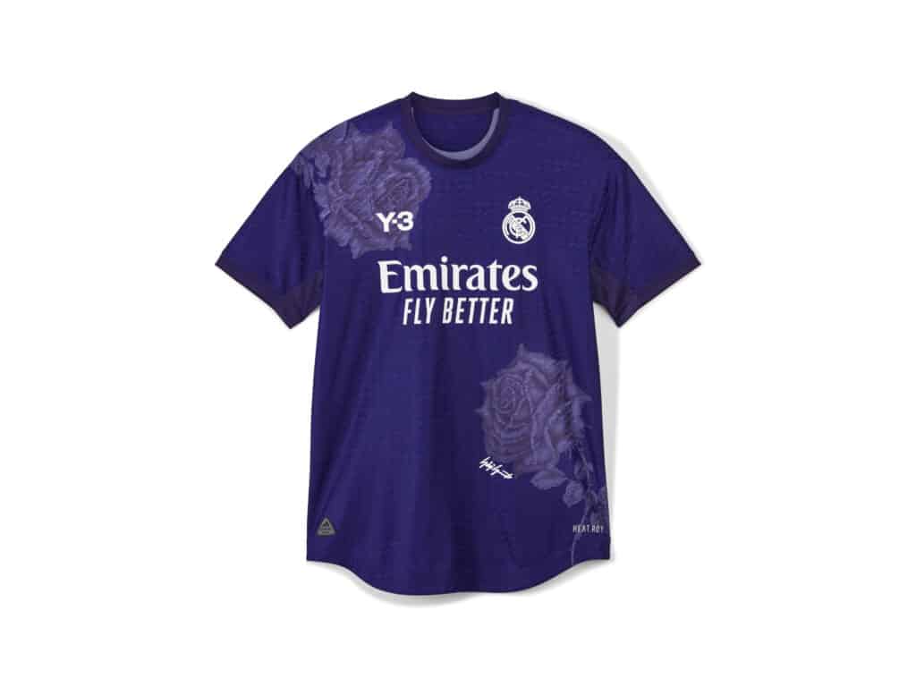 Real Madrid : trois maillots imaginés par le styliste Yamamoto