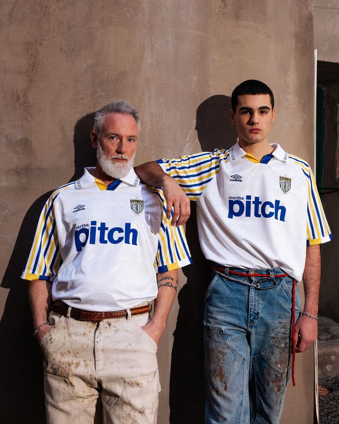 Umbro réédite ses maillots mythiques avec Over the pitch