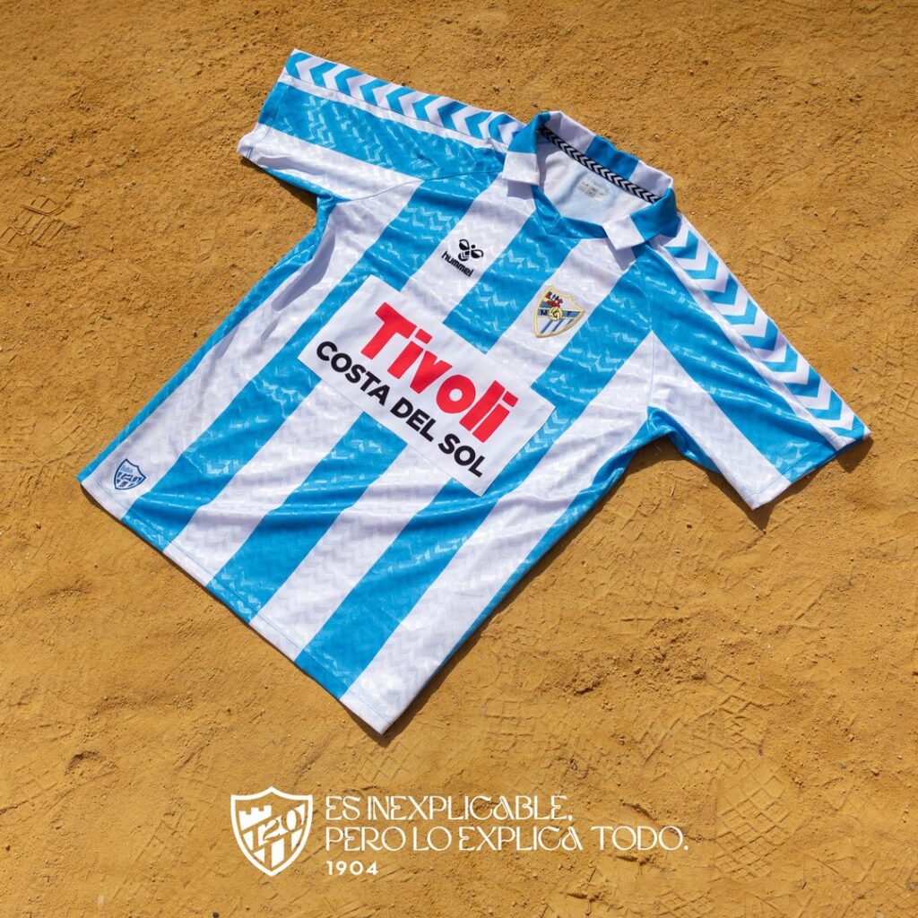 Malaga : un hommage vintage avec un maillot en édition limitée