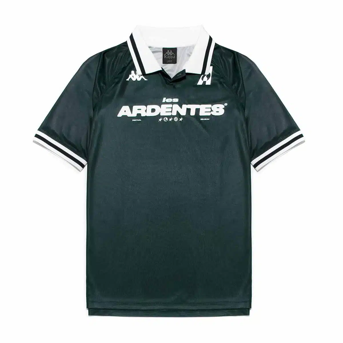 Festival Les Ardentes : des maillots de foot dévoilés avec Kappa